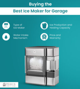 10 Best Ice Machine for Garage | 2024 - Peso's Ice